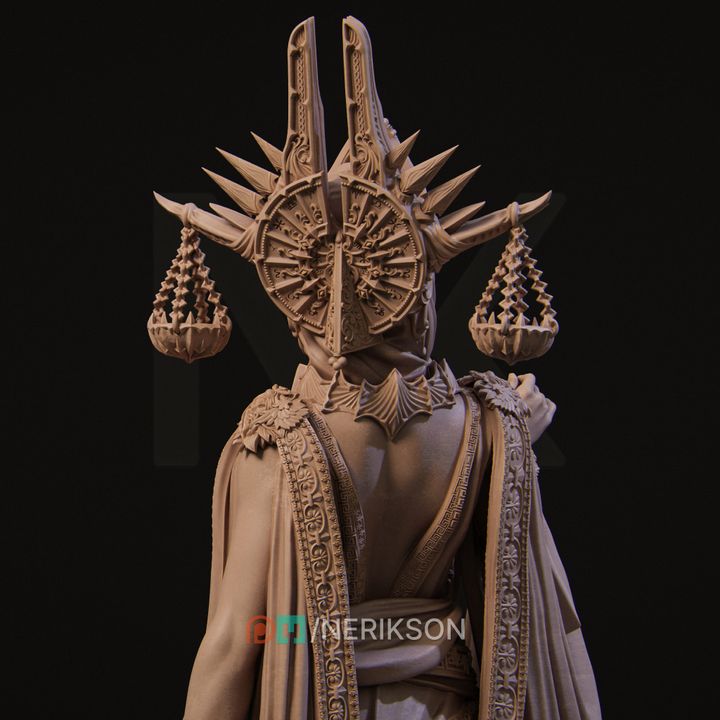 3D Printable Atropos The Moirai [presupported] by Nerikson